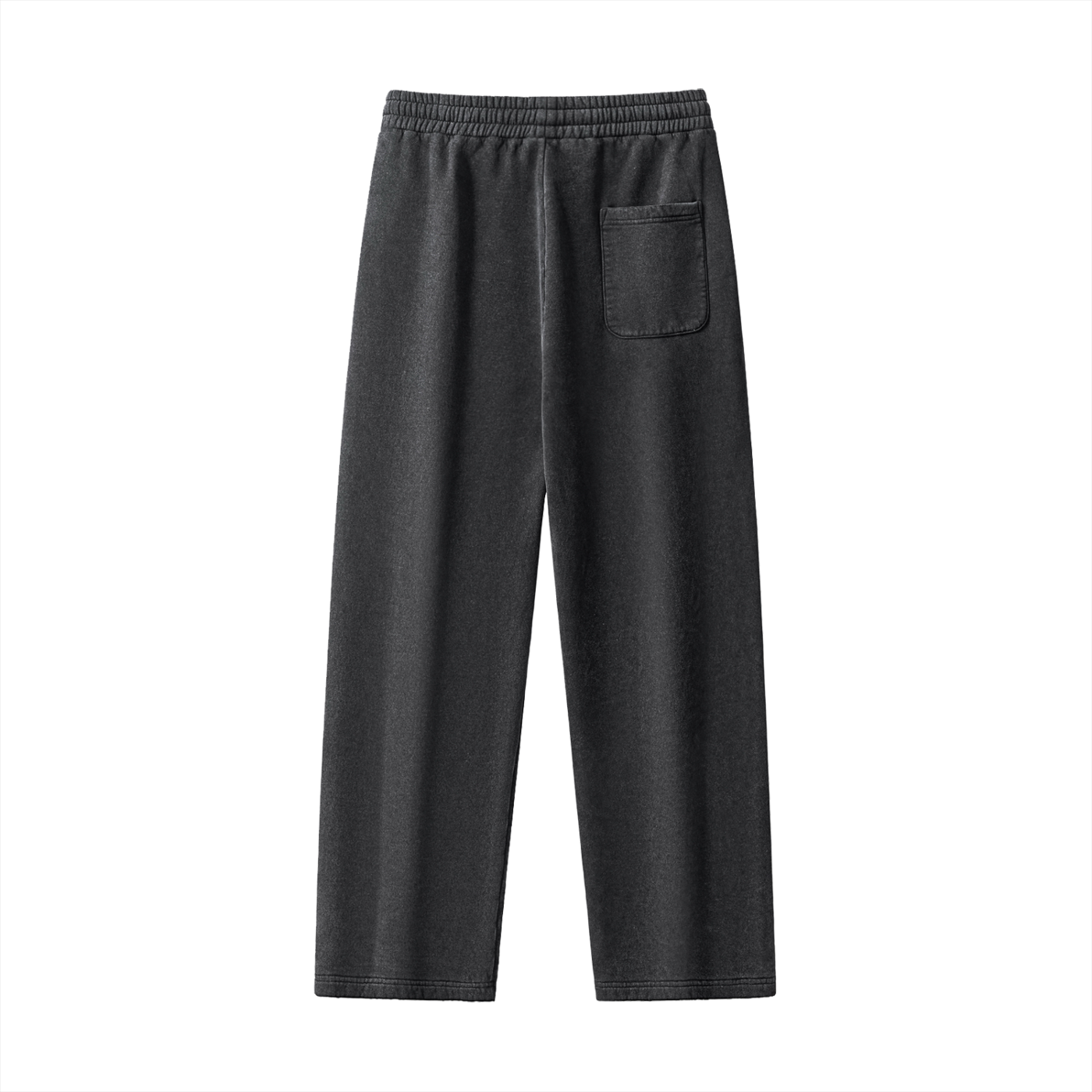 Frayed Enzyme Washed Fleece Sweatpants – Silky